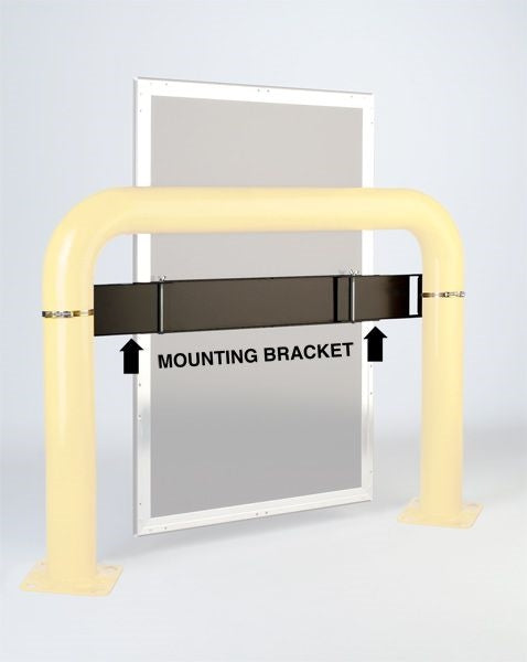 Bollard Sign Frame Mounting Bracket Kit – JRA Sign Supplies